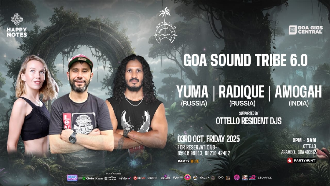 Goa Sound Tribe 6.0 | Anbocas Tickets | Buy Tickets