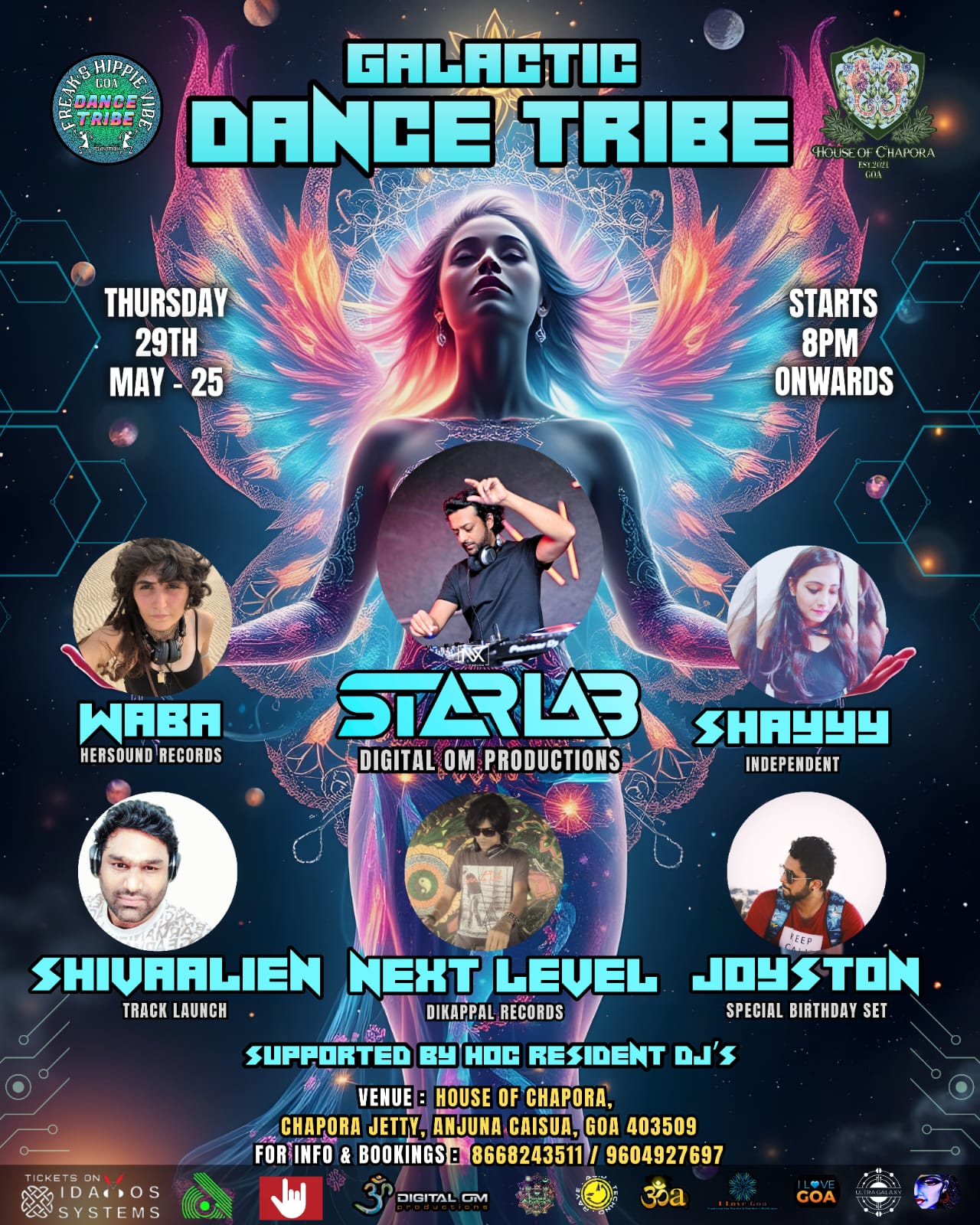 Galactic Dance Tribe | House of Chapora